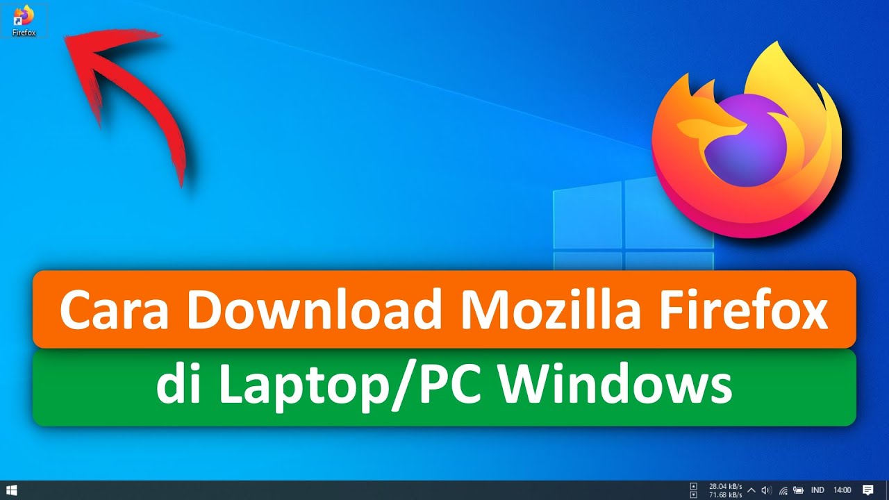 Cara Download Mozilla Firefox di PC/Laptop Windows - YouTube