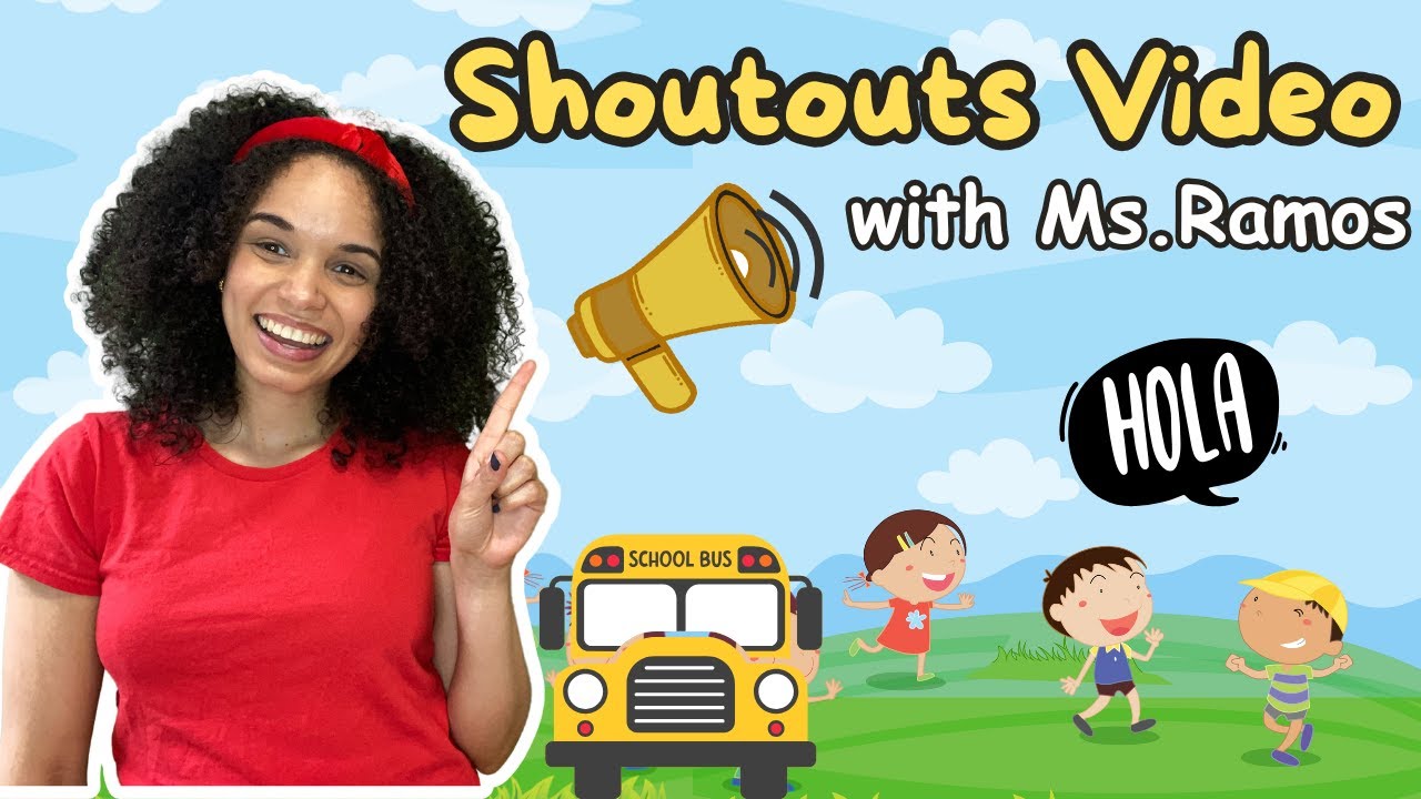 Shoutouts Thursday | Con Ms.Ramos | Español Para Bebé | 10-24-24 - YouTube