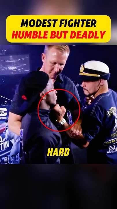 Modest Fighter Humble But Deadly#mma - YouTube