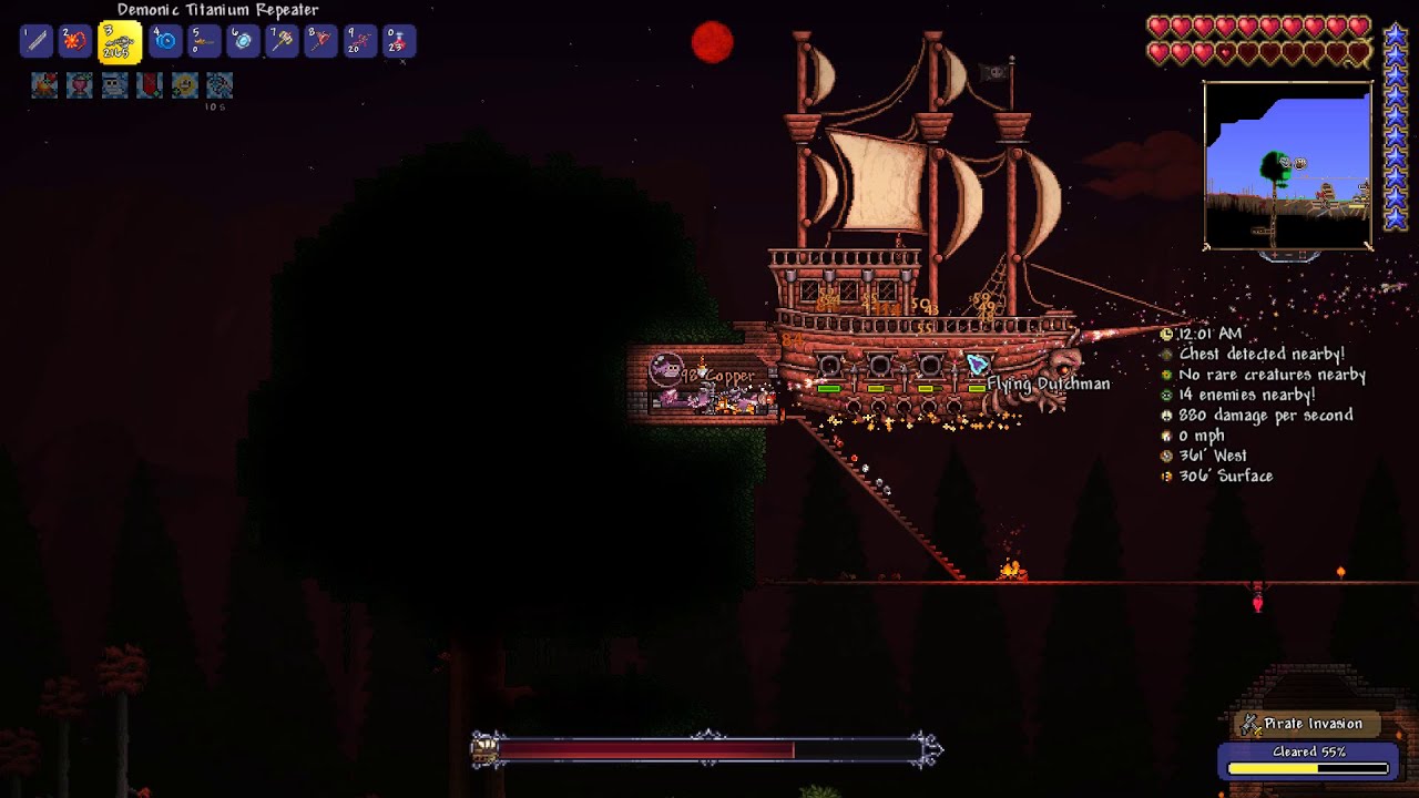 The Flying Dutchman — Terraria Master Mode - YouTube