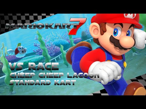 Mario Kart 7 Cheep Cheep Lagoon Replay - YouTube
