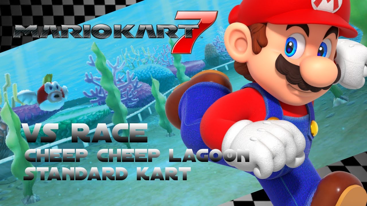 Mario Kart 7 Cheep Cheep Lagoon Replay - YouTube