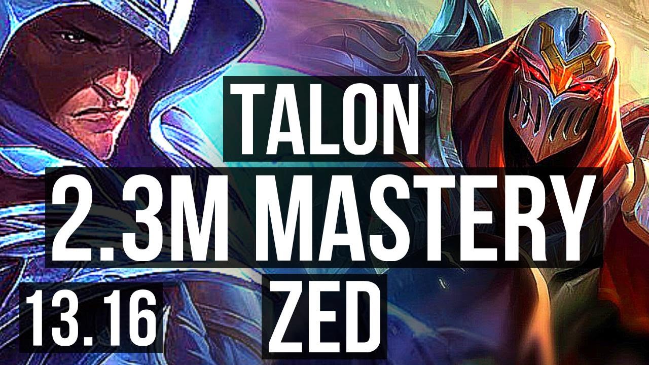 Zed Vs Talon