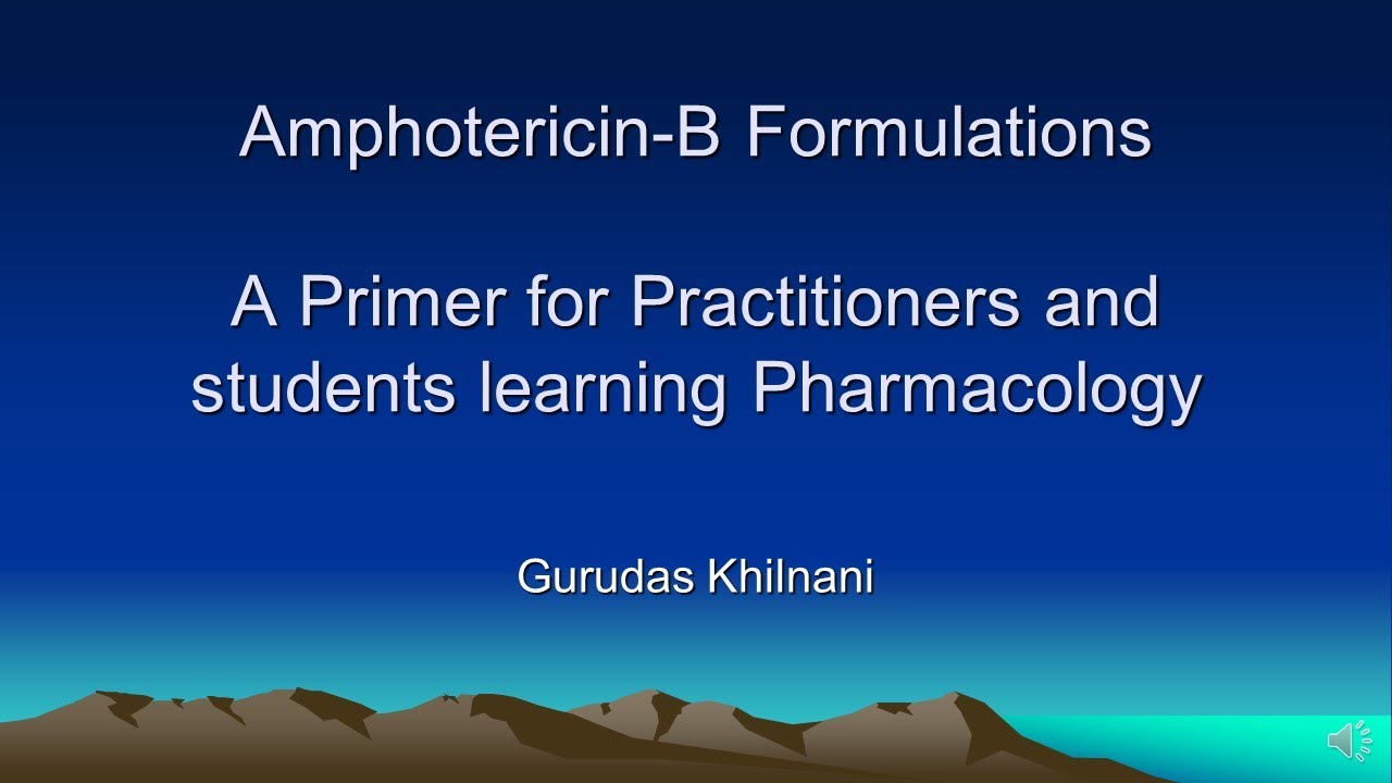 Amphotericin-B formulations | Pharmacology - YouTube