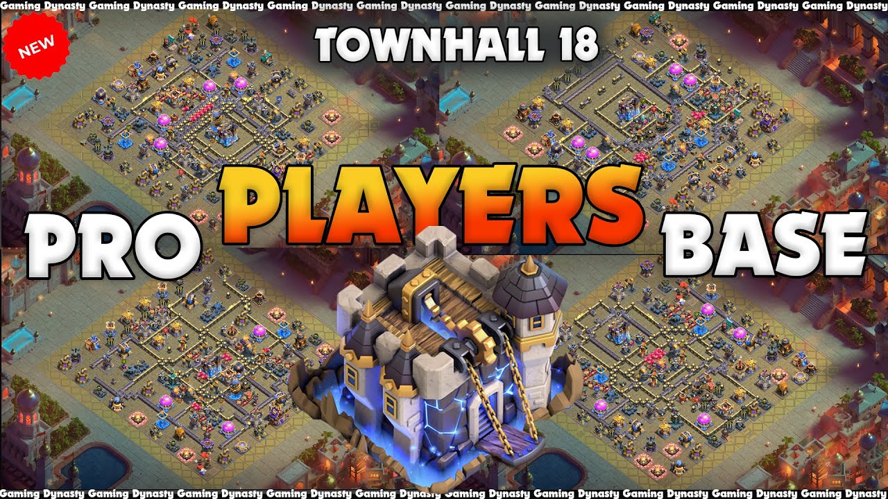 *NEW UPDATED* TOWN HALL 18 TH18 WAR BASE WITH LINK | ANTI METEOR GOLEM ...