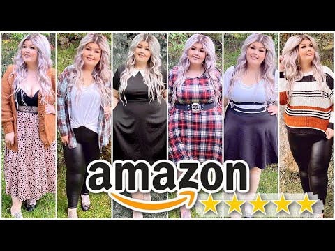 Amazon Plus Size Best Sellers Try On Haul 🍁 Fall Vibes 2021