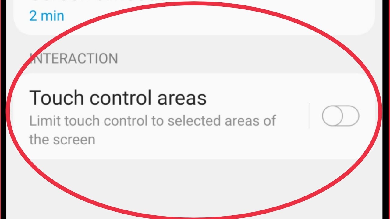 Touch control areas in LG Phones - YouTube