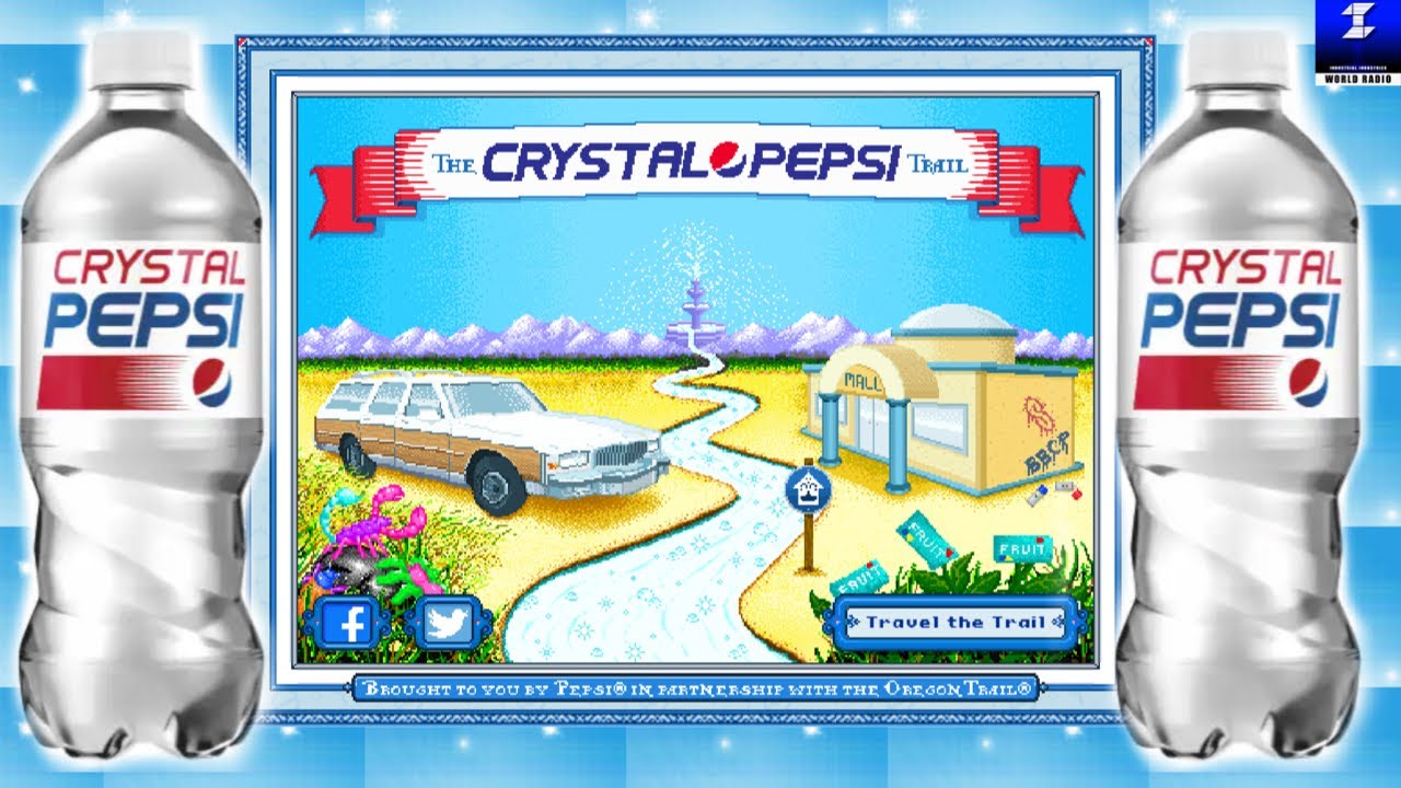 The LOST Crystal Pepsi Video Game | The Crystal Pepsi Trail - YouTube