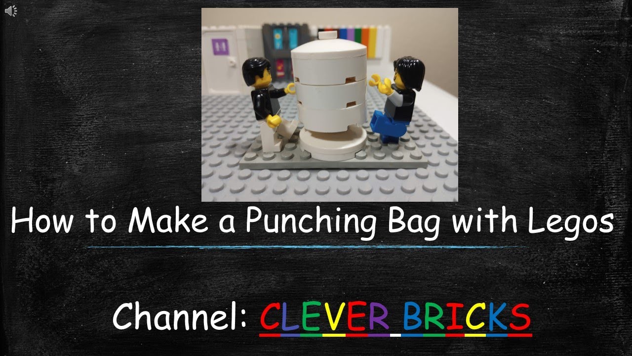 How to Make a Punching Bag with Lego - YouTube