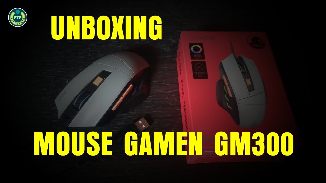 UNBOXING MOUSE GAMEN GM300 - YouTube