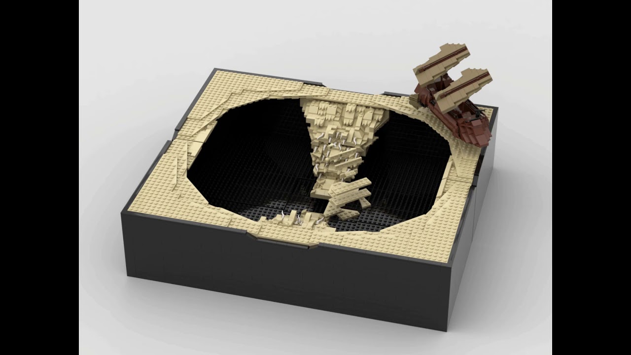 Sarlac Pit - Lego Architecture Style - YouTube