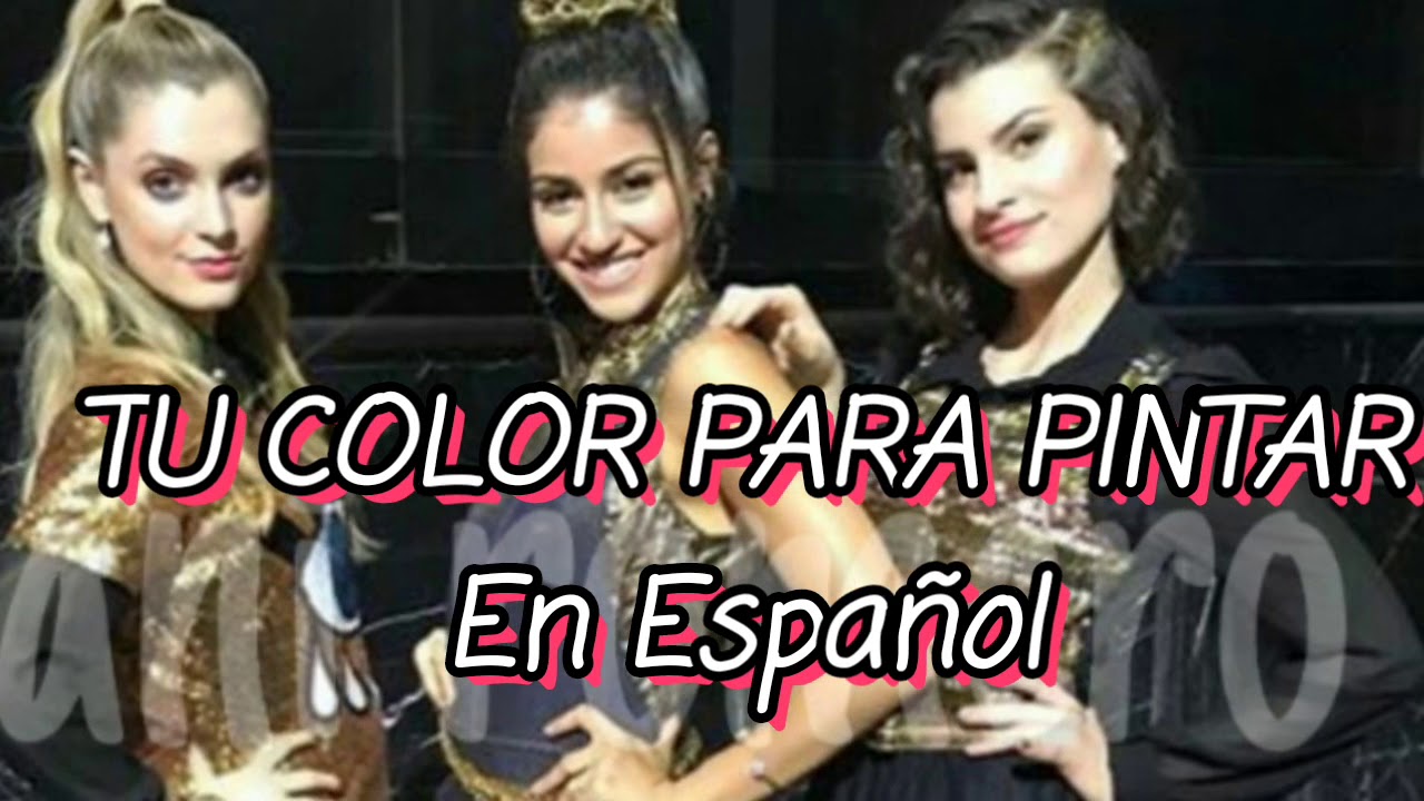 Versión en español - Tu color para pintar - YouTube
