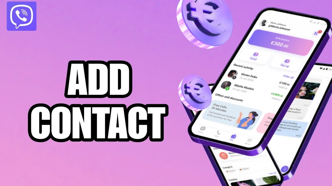 How To Add Contact On Viber App | Step By Step - YouTube