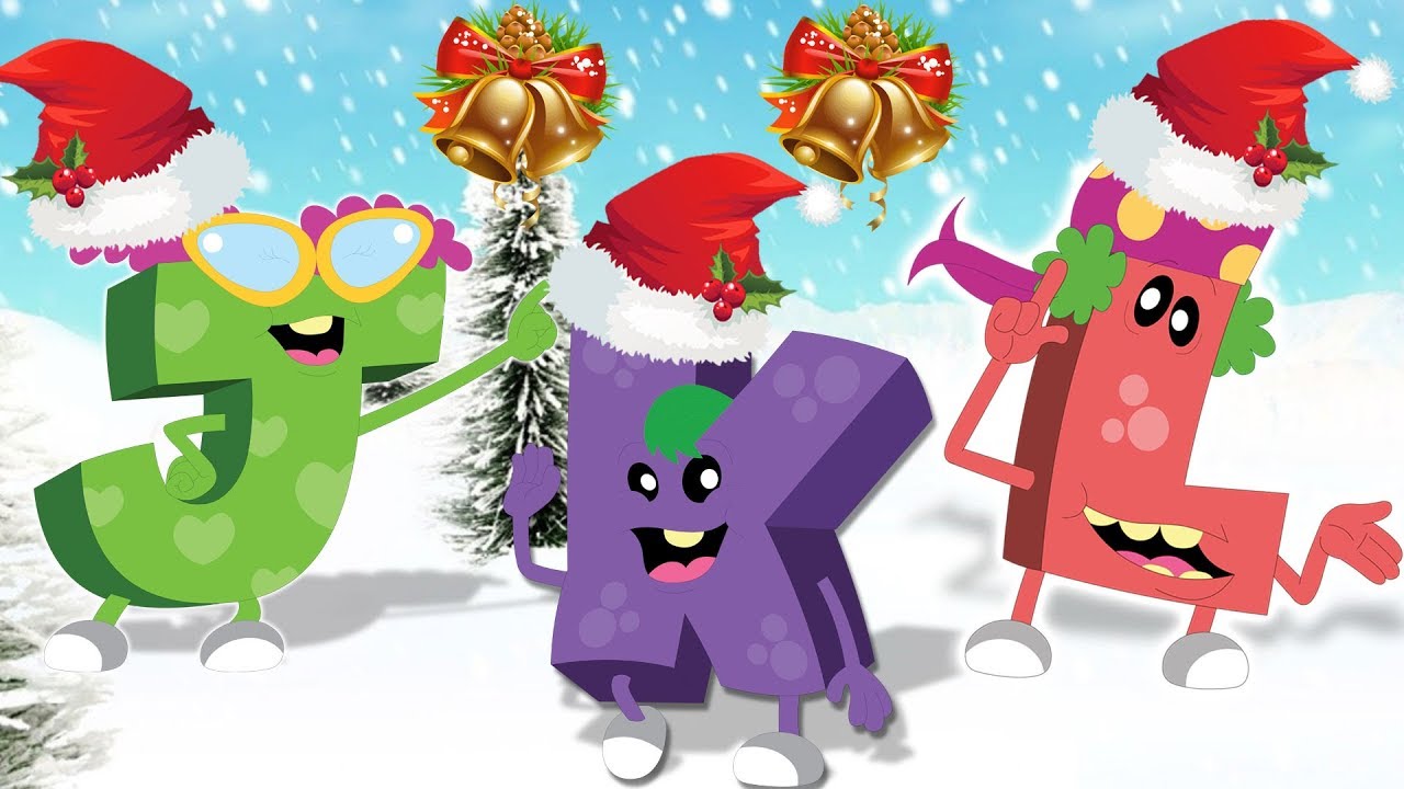 CHRISTMAS 🎊 ABC Alphabet Phonic Song For Kids Children by ABC Monsters ...