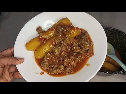 HOW TO PREPARE MATOKE//DELICIOUS MATOKE//MATOKE//beef stew matoke - YouTube