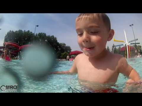 Omro Family Aquatic Center Day 1 With Adrianna & Micah 2 years old 6 17 ...