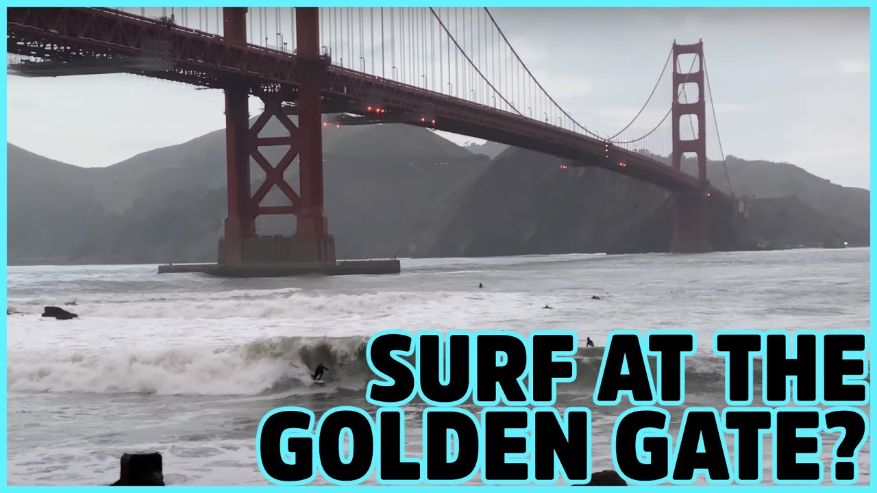 Did you know that the Golden Gate hides a top surf spot? There are good ...