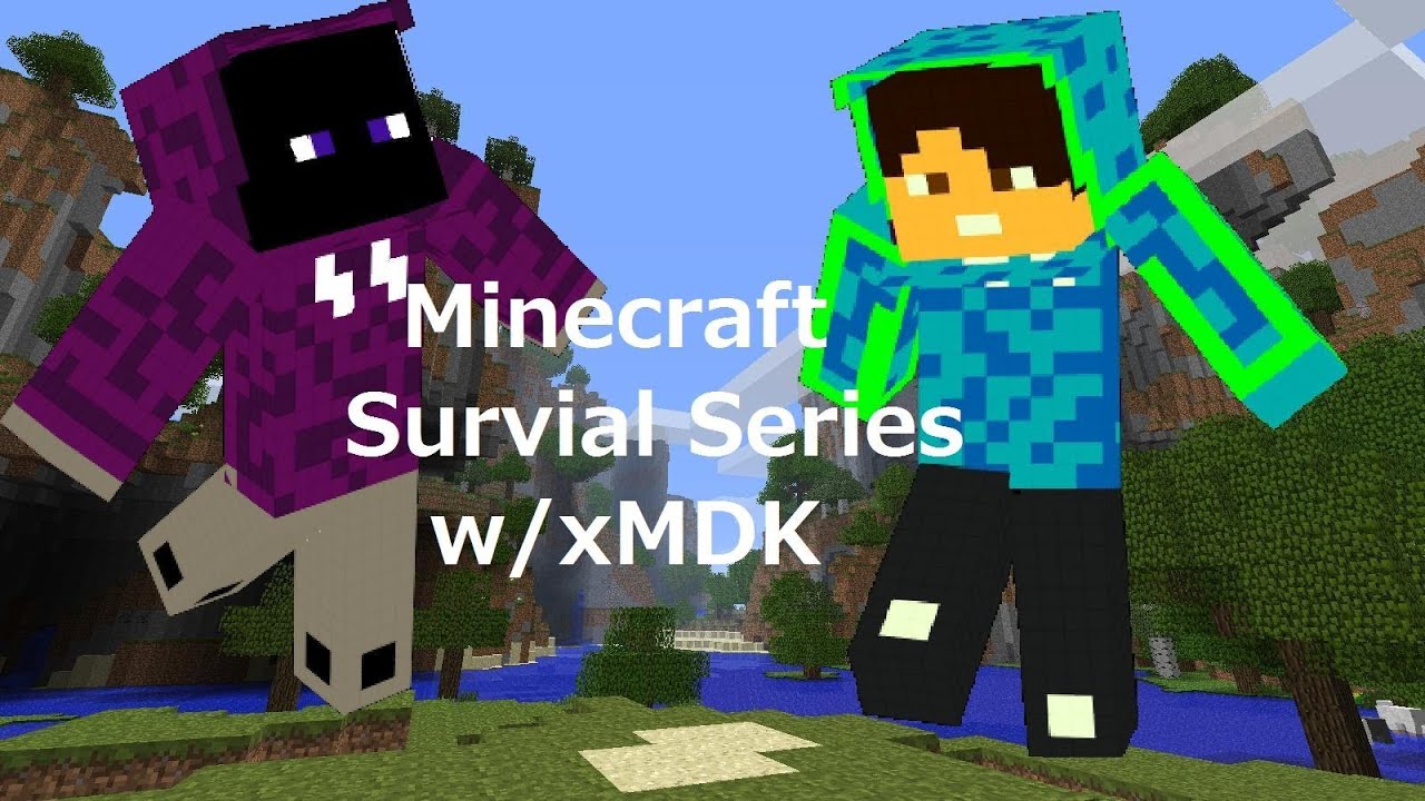 Minecraft Survival #2 MOB SLAYING! w/xMDK - YouTube