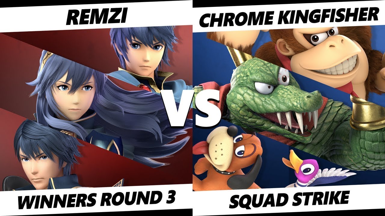 Launch SSBU - Remzi VS Chrome Kingfisher - Smash Ultimate Squad Strike ...