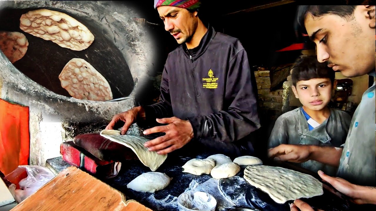 It's amazing! The crazy baker alone bakes 3000 loaves of bread a day ...