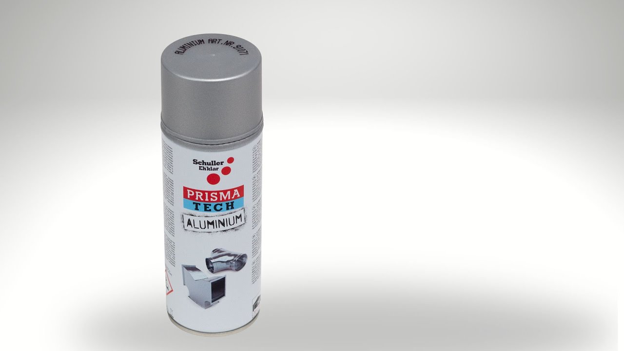 Schuller Prisma Tech Aluminium / Alu-cink spray - YouTube