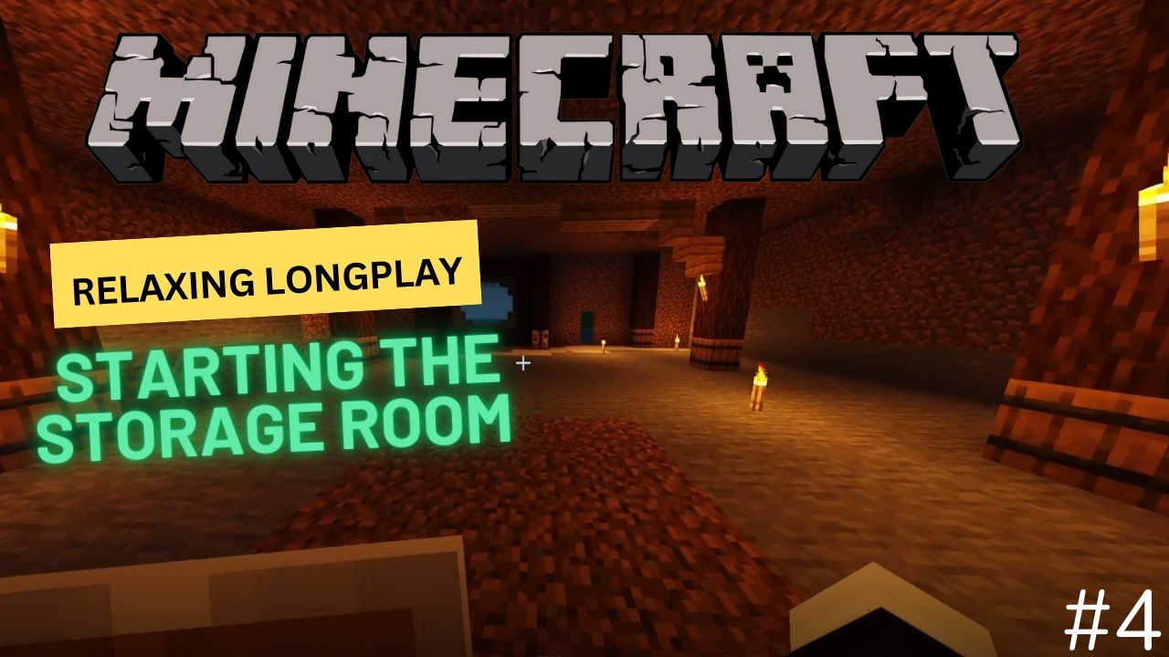 Minecraft Relaxing Longplay | Starting the Storage Room | (No ...