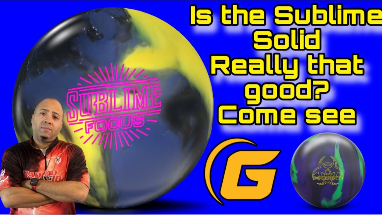 900 Global Sublime Focus bowling Ball Comparison - YouTube