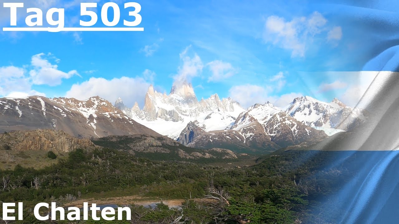 |182| Radreise | 8h Wanderung zum Fitz Roy... - YouTube