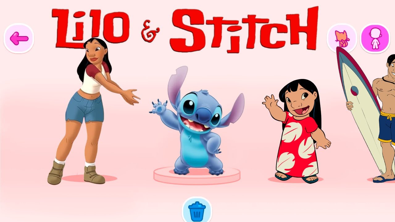 Making characters from The Series Lilo & Stitch in AVATAR WORLD - YouTube