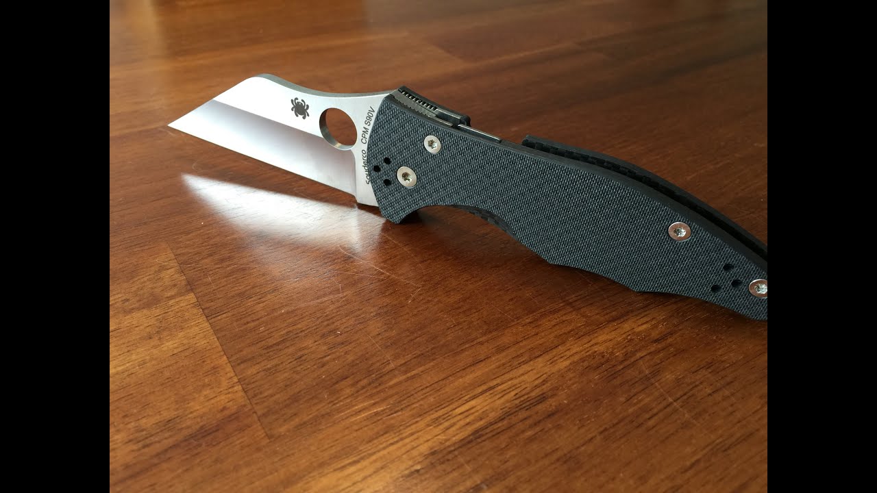 Spyderco Yojimbo 2 Tactical Awesomeness! - YouTube