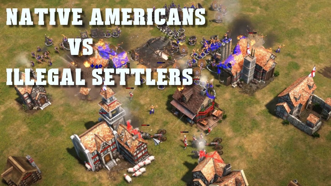 Native Americans taking their lands back - Age of Empires 3 - Full Game ...