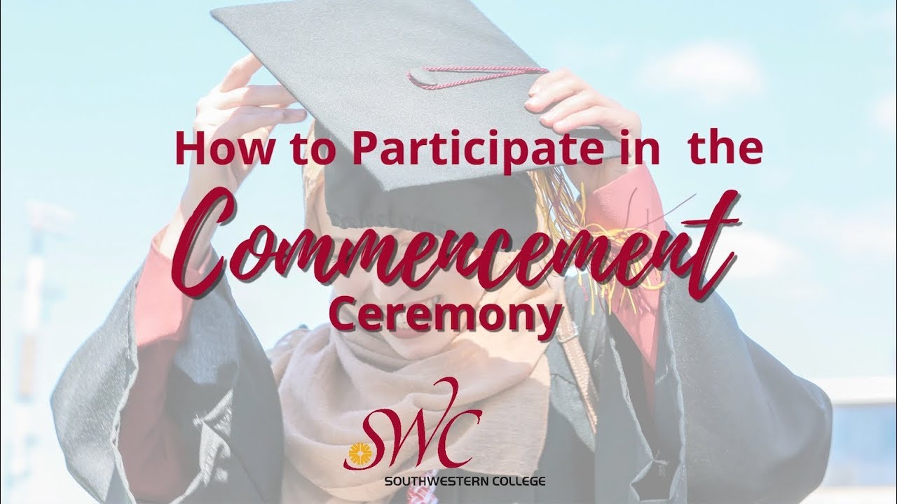 Steps to Commencement Ceremony - YouTube