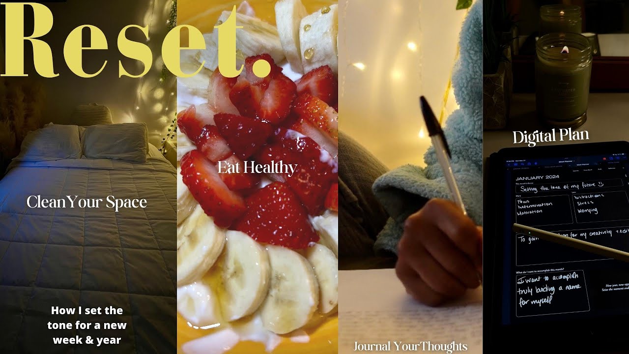 New Year Reset ♥︎ TIPS TO CREATING HEALTHY HABITS IN 2024. Make this year THE BEST EVER! - YouTube