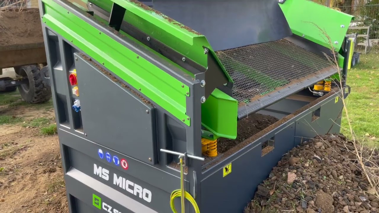 CZ SCREEN MS MICRO BATTERY POWERED - MINI SCREENER - SIEBANLAGE ...