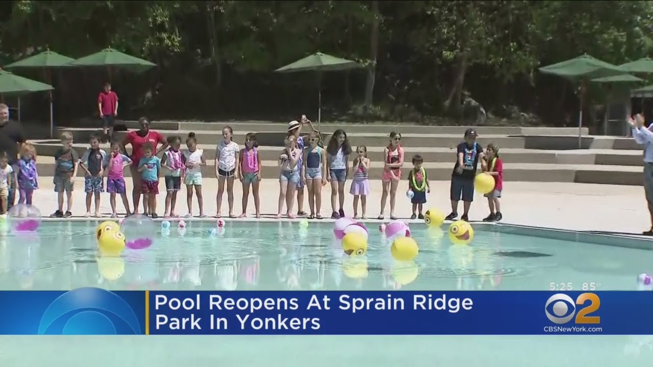 Yonkers Holds Grand Opening For Park Pool - YouTube