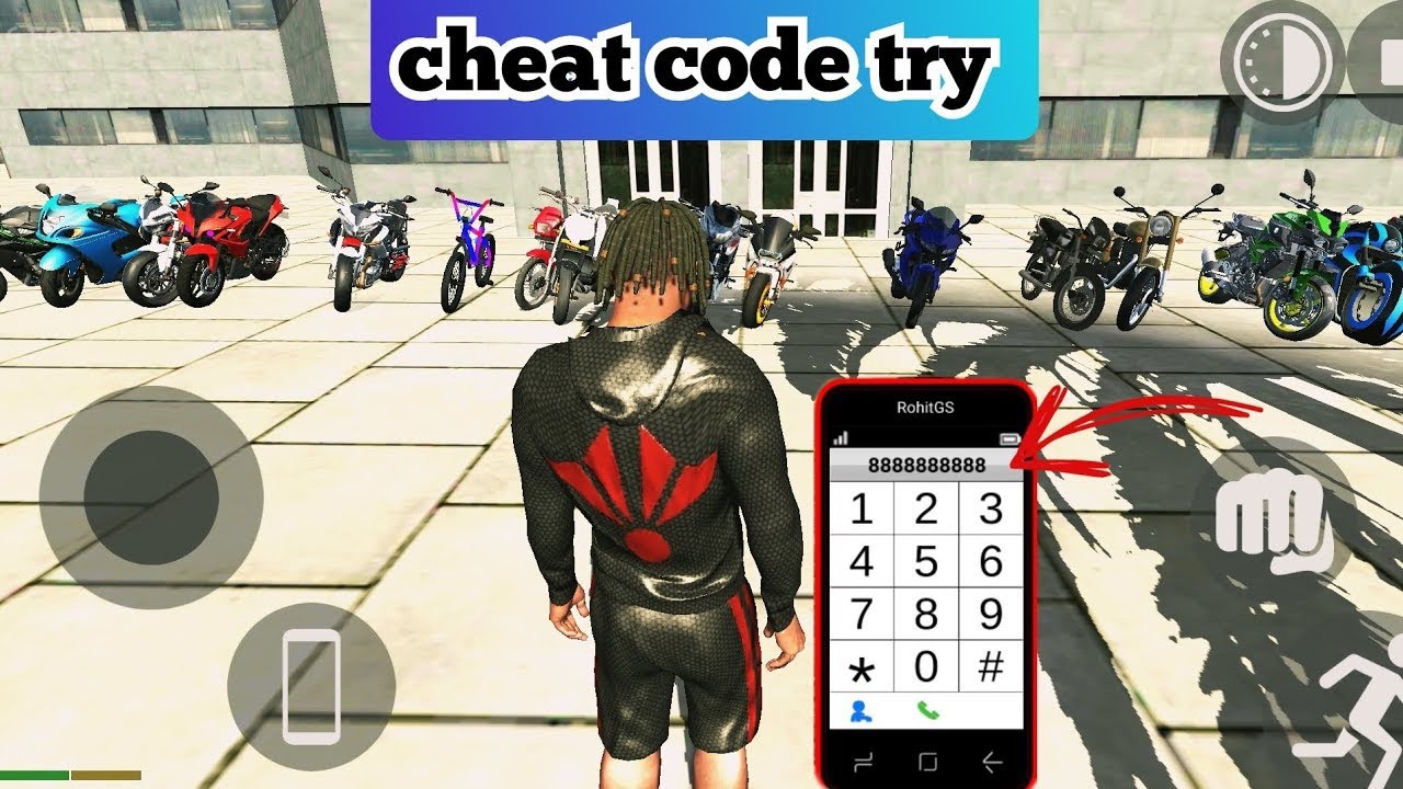 INDIAN BIKE DRIVING 3D TRY CHEAT CODES 🤩 - YouTube
