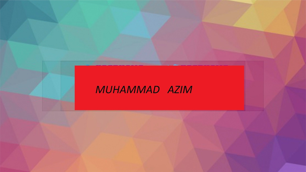 muhammad azim Live Stream - YouTube