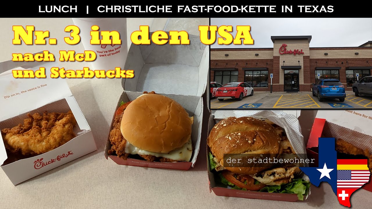 Chicken-only Fastfood ...Amerikas drittgrößte Restaurant-Kette - YouTube