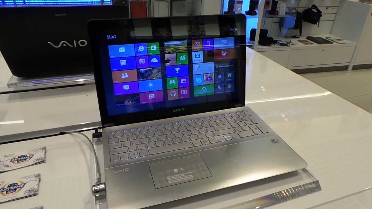 Sony Vaio Fit 15 notebook bemutató videó | Tech2.hu - YouTube
