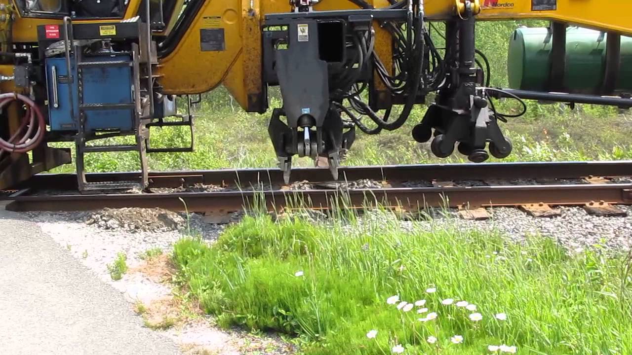 Railroad Tie Replacement - YouTube