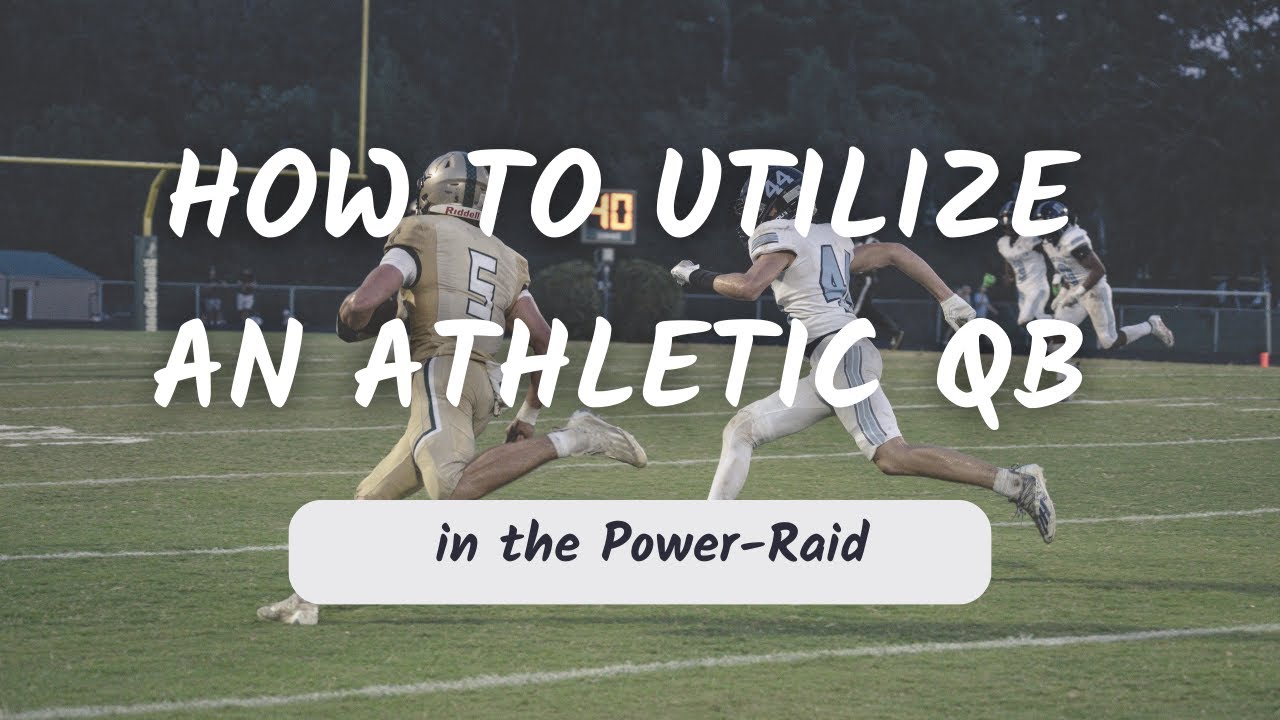 How to Utilize an Athletic QB in the Power-Raid Offense - YouTube