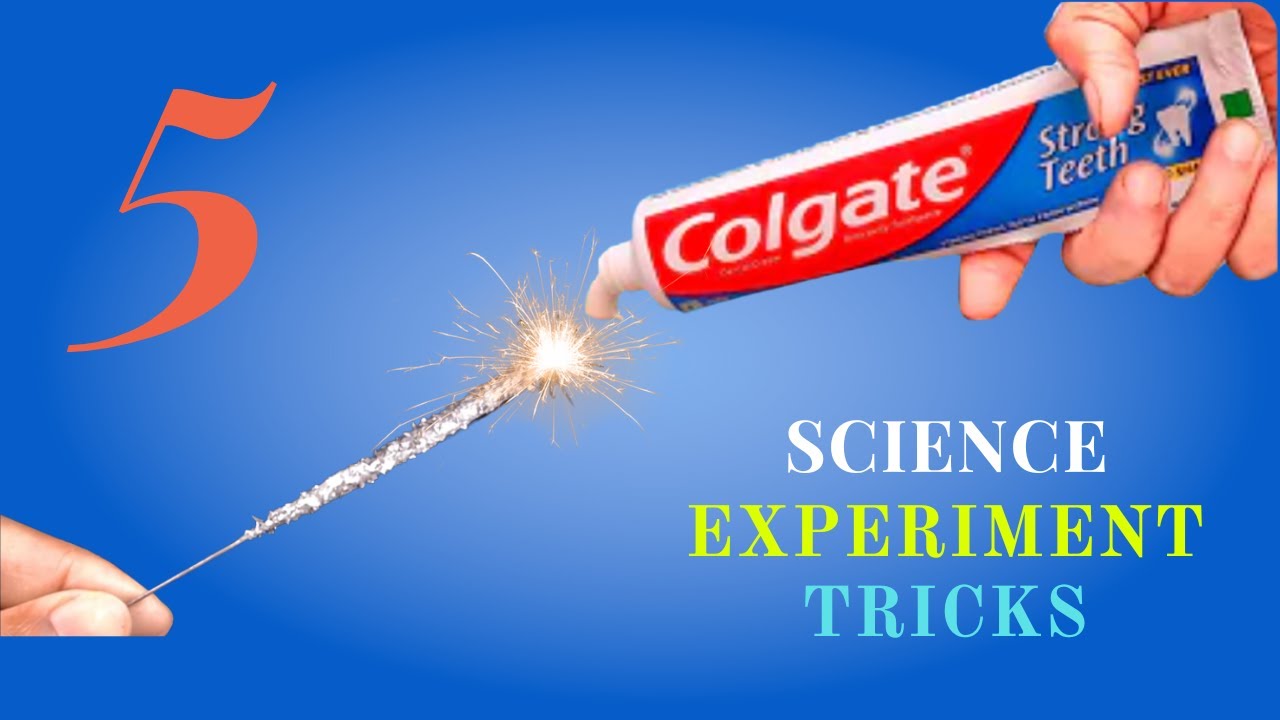 5 Science Experiment with Colgate at home | mr crazy vision - YouTube