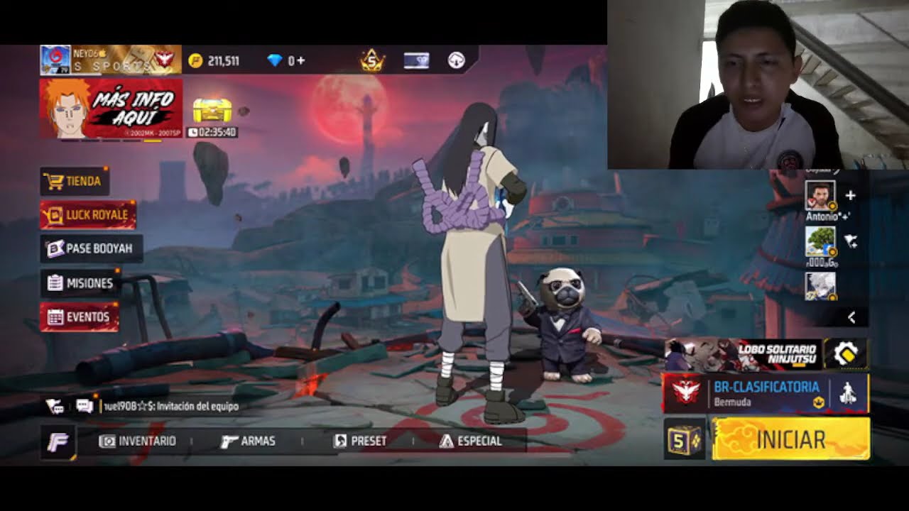 JUGANDO FREE FIRE - YouTube