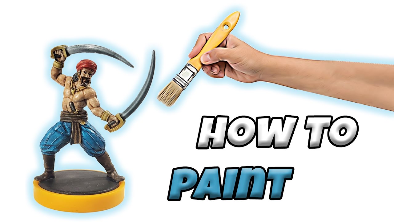 UNMATCHED: SINBAD | How to Paint Beginner Tutorial - YouTube