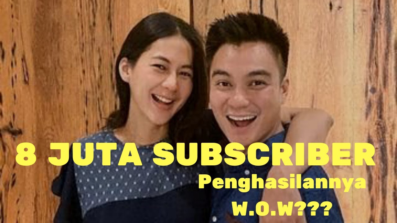 8 Juta Subscriber! Ini Penghasilan Baim Paula Terbaru - YouTube