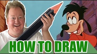 Draw Max Goof from A Goofy Movie - step by step | Doovi