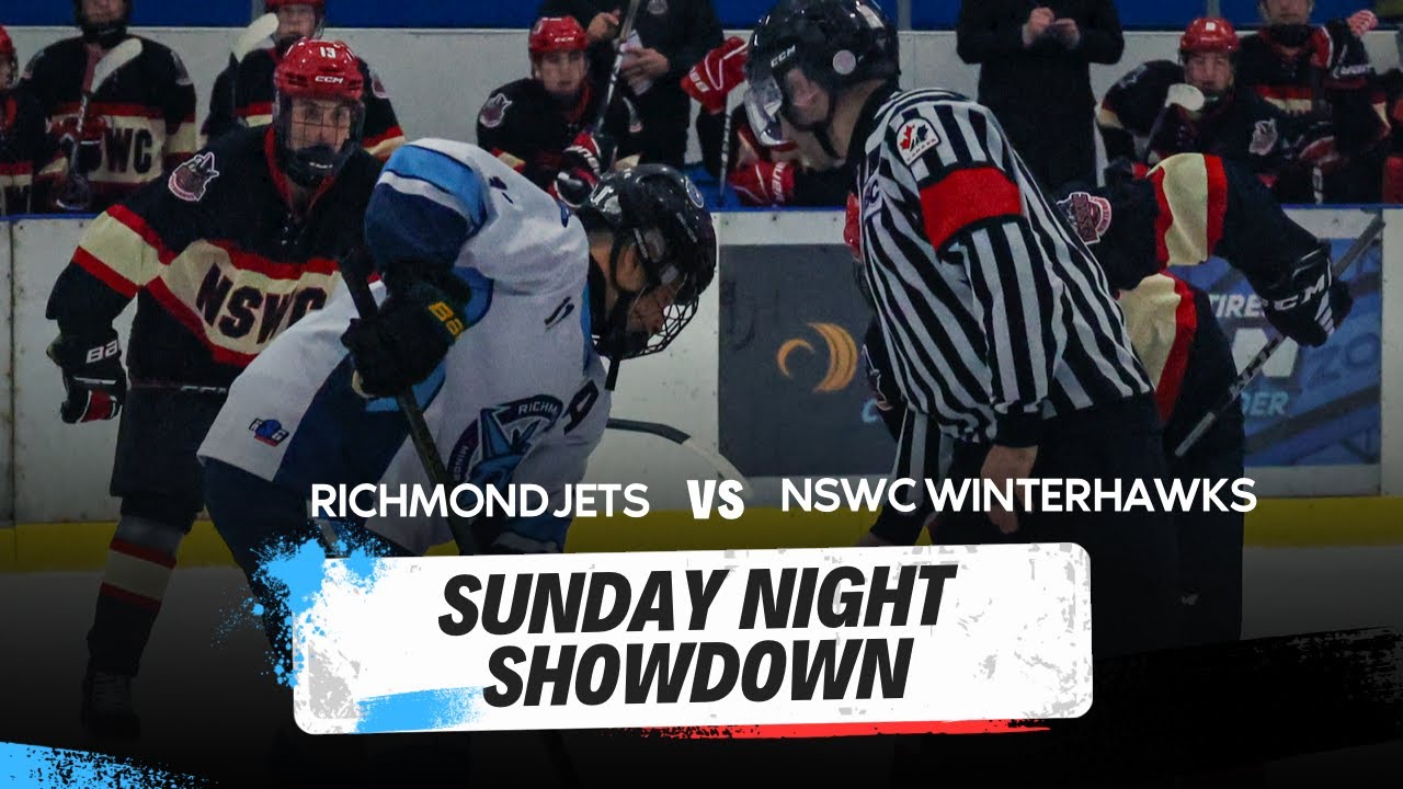 Sunday Night Showdown - Episode 9 - Richmond Jets vs NSWC Winterhawks ...