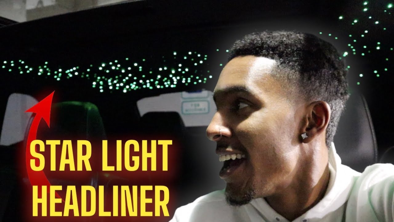 STAR LIGHT HEADLINER IN MY HELLCAT CHALLENGER *$1000 MOD* - YouTube