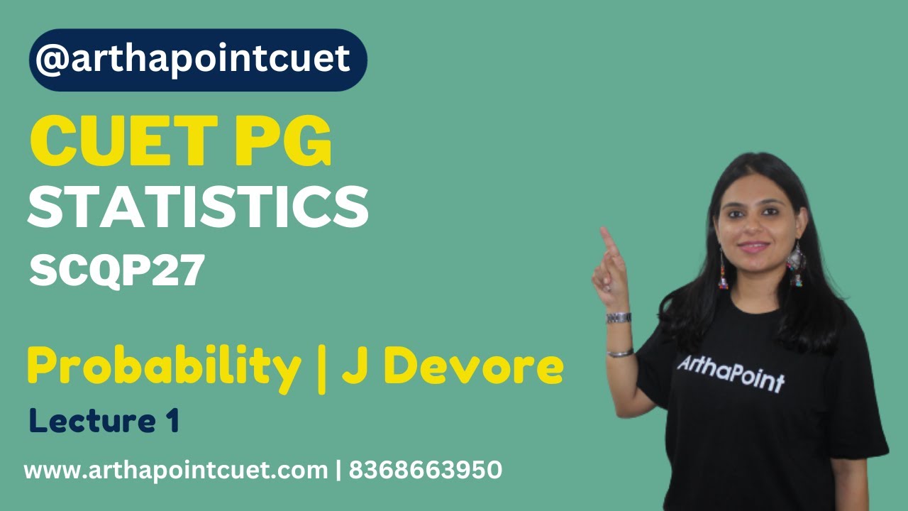 Probability | J Devore | CUET PG Statistics | CUET PG Statistics ...