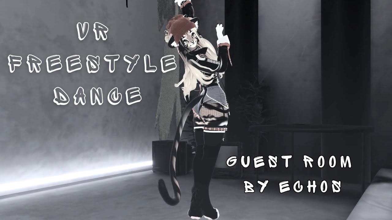 VR Freestyle Dance 🐅 Full Body Tracking in VRChat | “Guest Room” by ...